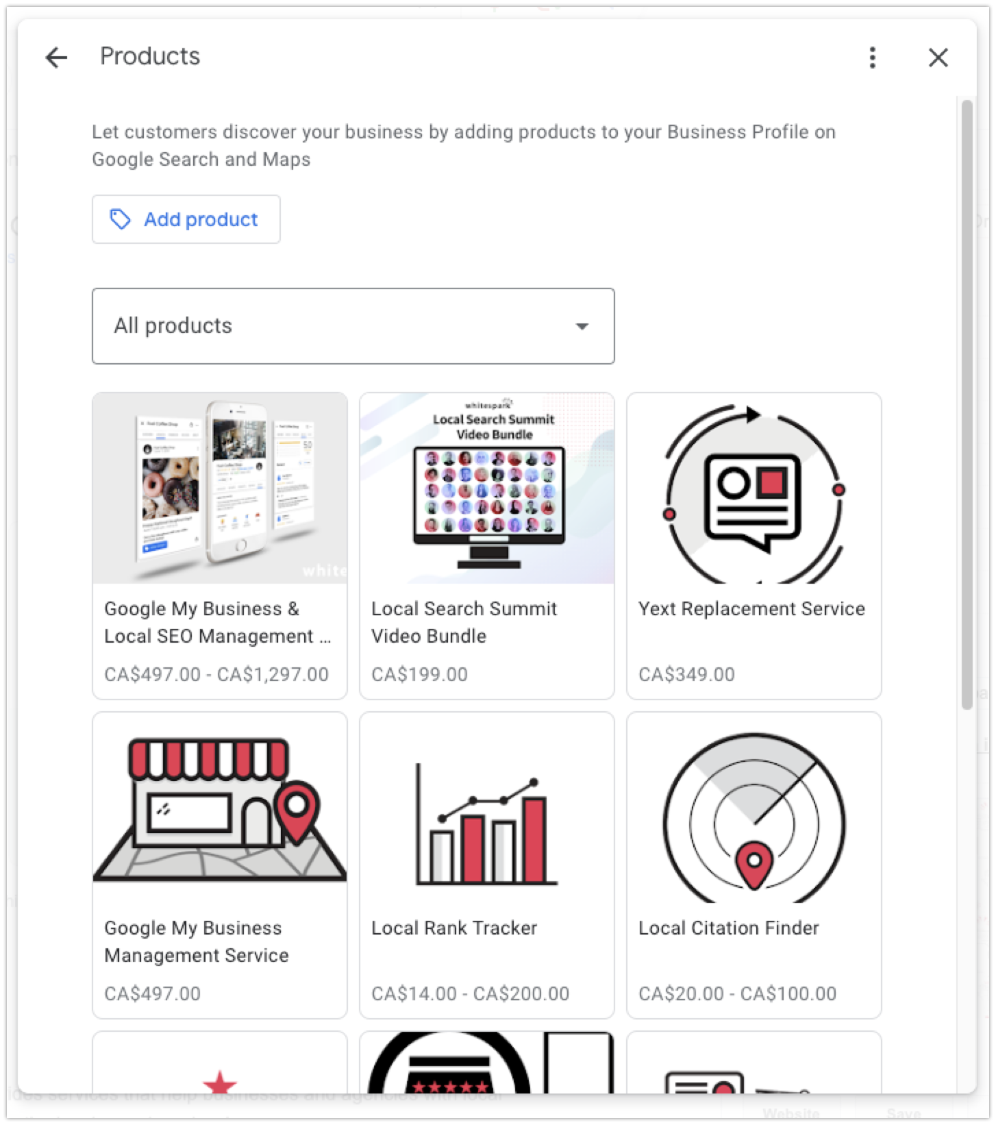 How to Add GMB Products & Services - GBP Optimization Guide | Whitespark